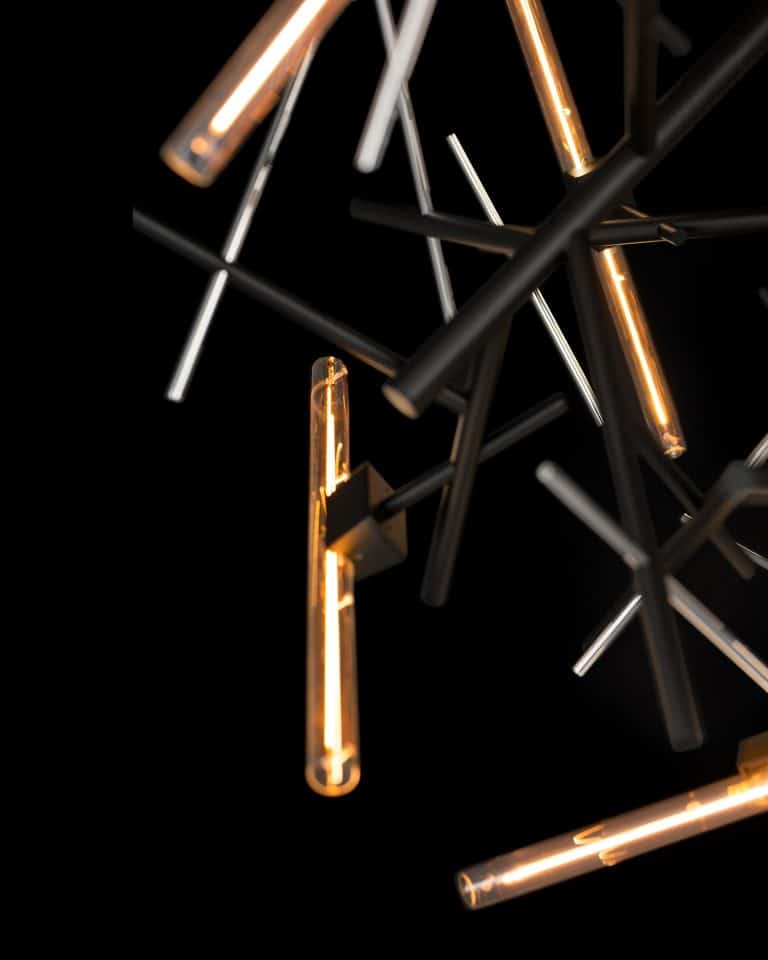 Linea Chandelier Round - Brand van Egmond