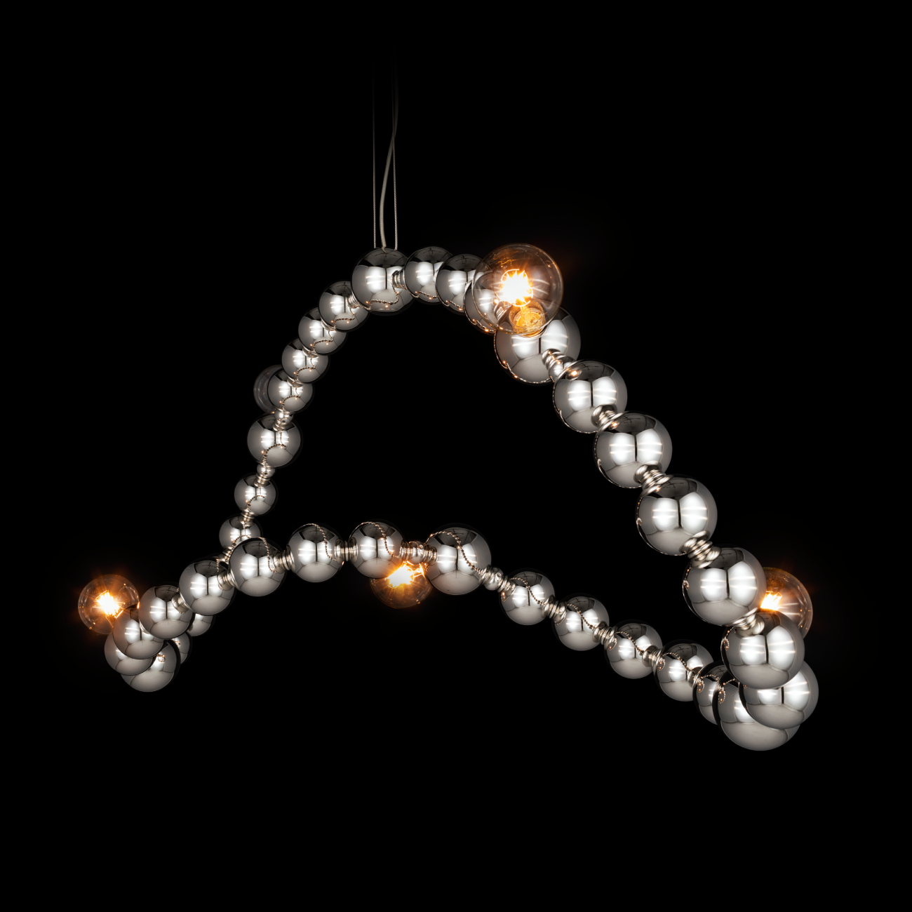 BELLA Chandelier Horizontal - Brand van Egmond
