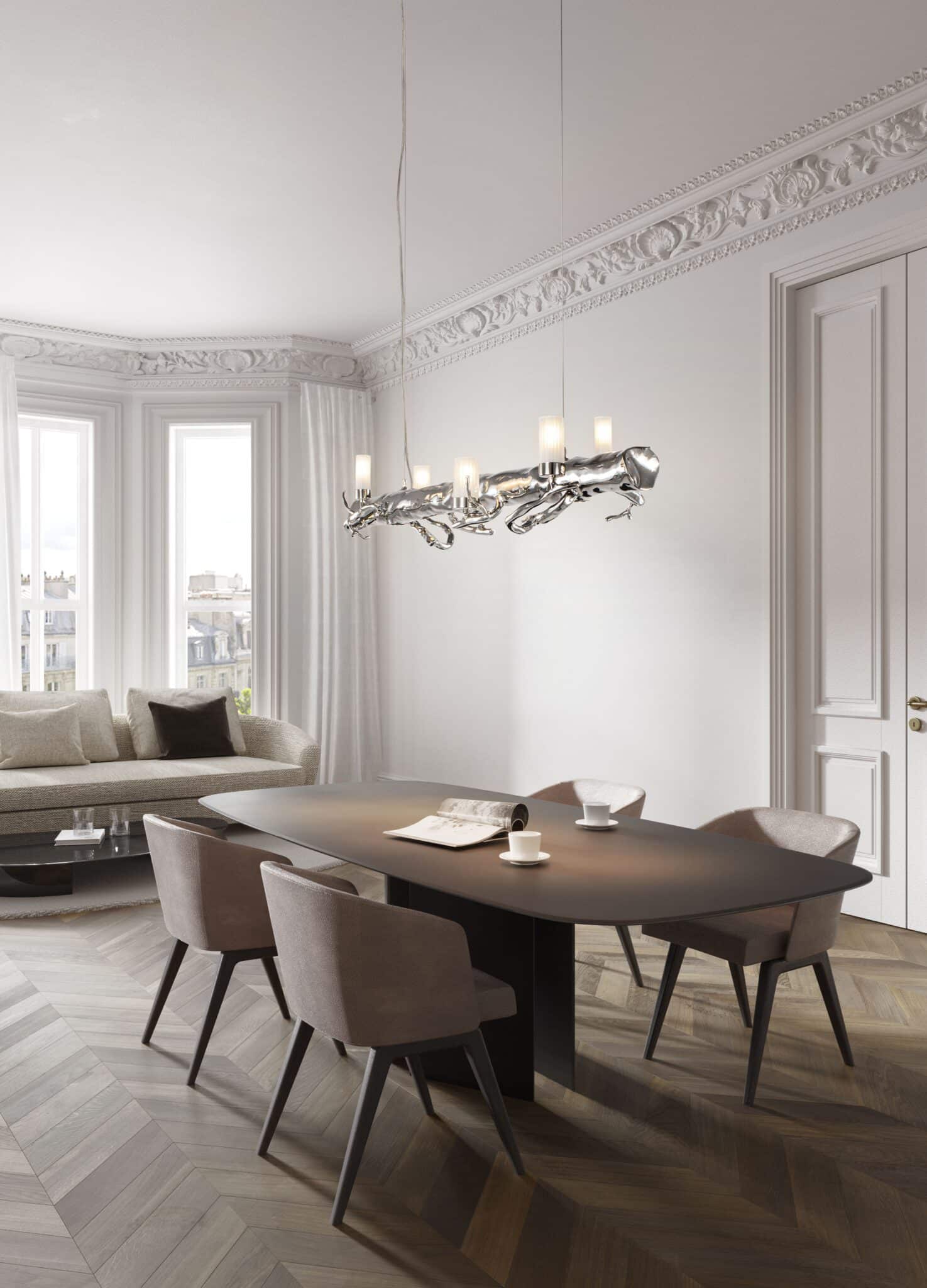 The Artistry of Bespoke Atelier Lighting Sculptures by William Brand